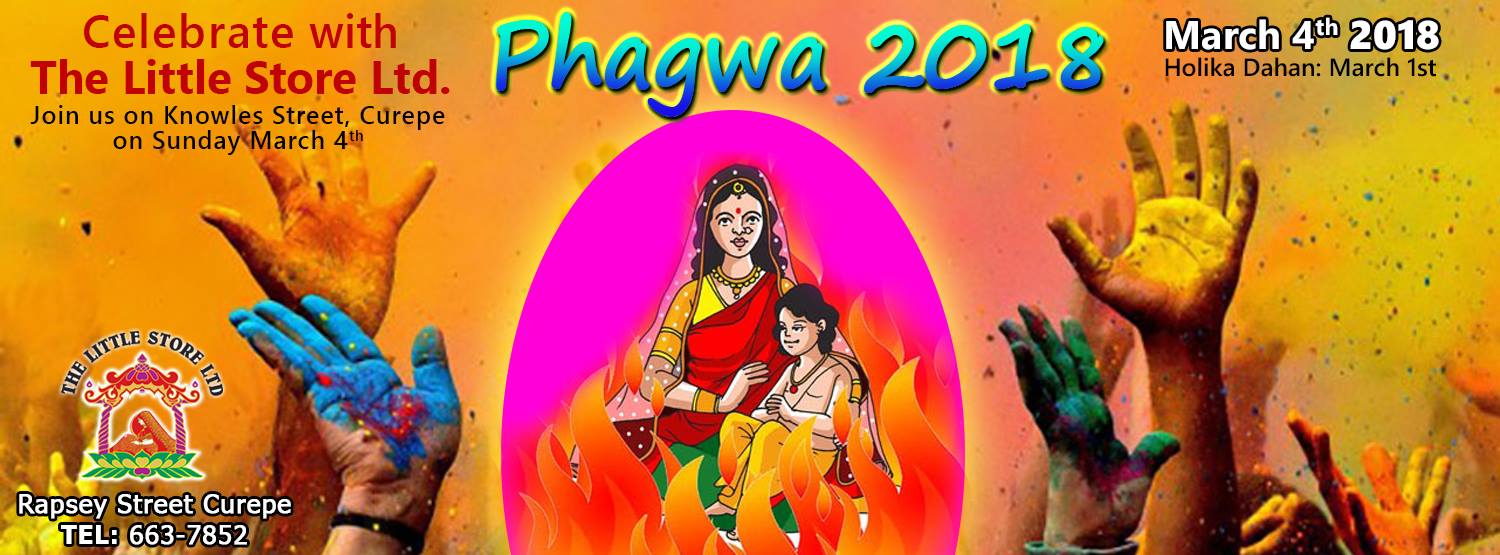 Phagwa Celebrations 2018 – Little Store | My Trini Lime
